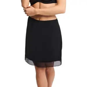 MONTELLE INTIMATES Half Slip - Black