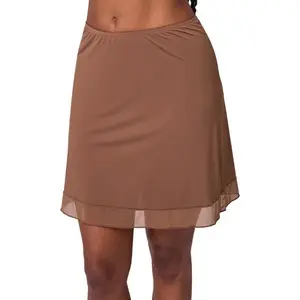 MONTELLE INTIMATES Half Slip - Mocha