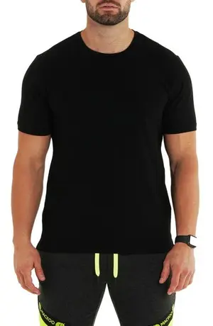 MACEOO Stretch Cotton T-shirt - Black