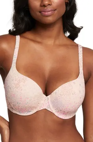 MONTELLE INTIMATES Pure Demi T-shirt Bra Flower Field