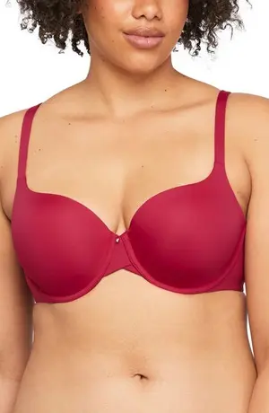 MONTELLE INTIMATES Pure Demi T-shirt Bra Raspberry