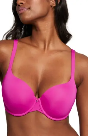 MONTELLE INTIMATES Pure Demi T-shirt Bra Watermelon