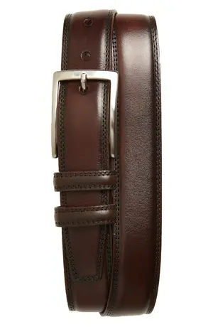 Torino Torino Kipskin Leather Belt Espresso