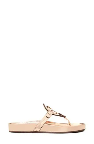 Tory Burch Miller Cloud Thong Sandal - Rose Gold