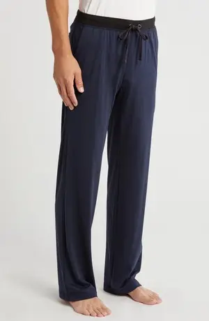 Daniel Buchler Peruvian Pima Cotton Lounge Pants - Midnight