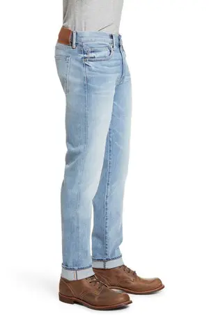 HIROSHI KATO The Pen Slim 11.5-ounce Air Stretch Selvedge Jeans - Keith