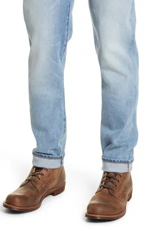 HIROSHI KATO The Pen Slim 11.5-ounce Air Stretch Selvedge Jeans - Keith