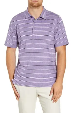 Cutter & Buck Forge Drytec Stripe Performance Polo Majestic