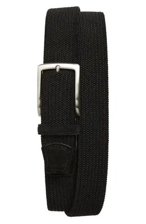 Torino Woven Stretch Belt - Black