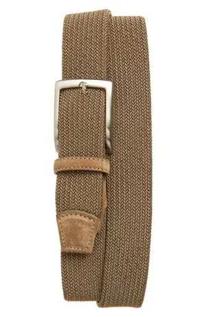 Torino Torino Woven Stretch Belt Khaki