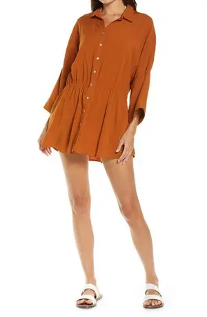 L*Space Pacifica Cover-up Tunic - Amber