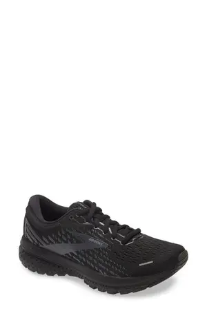 Brooks Ghost 13 Running Shoe Black/ Black