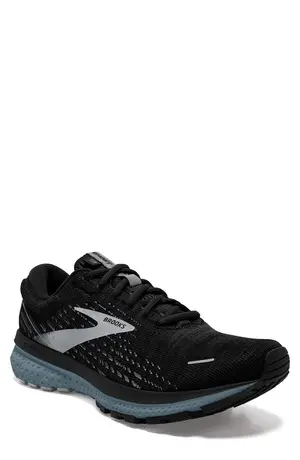 Brooks Ghost 13 Running Shoe Black/ Grey/ Stormy
