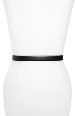 FERRAGAMO Rolo Reversible Double Gancio Leather Belt - Nero