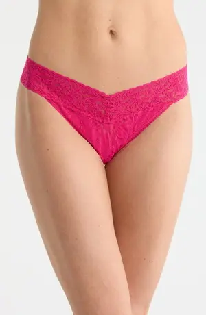 Hanky Panky Original Rise Thong - Sealed With A Kiss