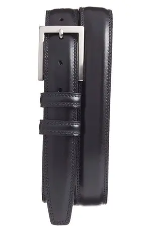 Torino Torino Belts Aniline Leather Belt Black