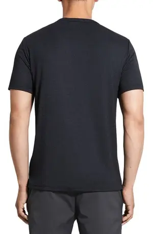 Theory Anemone Milano Essential Tee - Black Multi