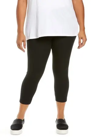 Lyssé Ntials Crop Leggings - Black