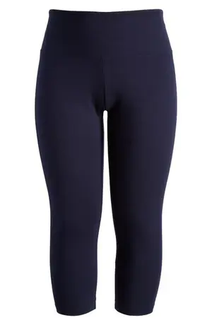 Lyssé Ntials Crop Leggings - Midnight