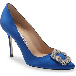 Manolo Blahnik Almond Toe Shoes For Women