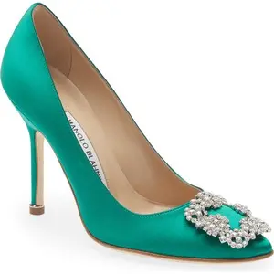 Manolo Blahnik Almond Toe Pumps