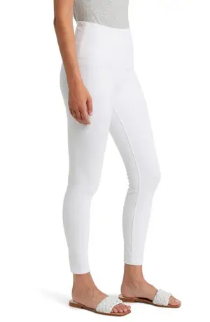 Lyssé Ntials High Waist Denim Leggings - White