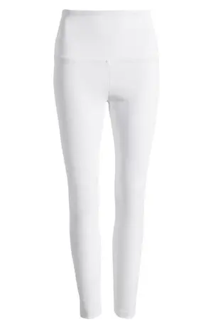 Lyssé Ntials High Waist Denim Leggings - White