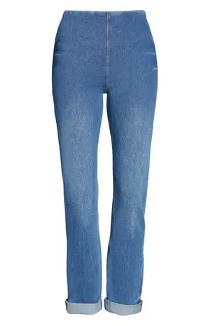 Lyssé Boyfriend High-rise Denim Jeans - Mid Wash