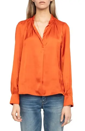 Zadig&voltaire Notch Neck Blouses