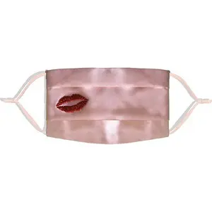 Slip Pure Silk Adult Pleated Face Covering Kiss