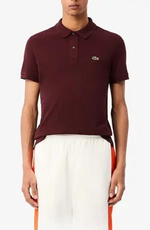 Lacoste Slim Fit Piqué Polo - Bzd Expresso
