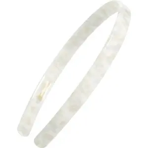 France Luxe Skinny Headband - Coconut Milk
