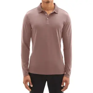 Robert Barakett ROBERT BARAKETT Georgia Long Sleeve Polo Woodrose