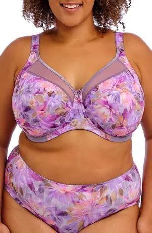 GODDESS Kayla Full Figure Underwire Bra - Lotus