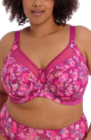 GODDESS Kayla Full Figure Underwire Bra Summertime