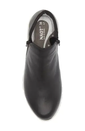 Naot Zodiac Sneaker - Jet Black Leather
