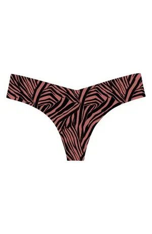 Commando Microfiber Thong City Stripes