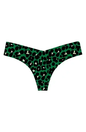 Commando Microfiber Thong Kelly Jaguar