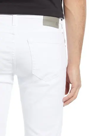 Ag Tellis Slim Fit Jeans - White