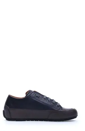 CANDICE COOPER Rock Low Top Sneaker Anthrcite/ Off Navy