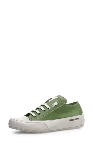 CANDICE COOPER Rock Low Top Sneaker Apple Green