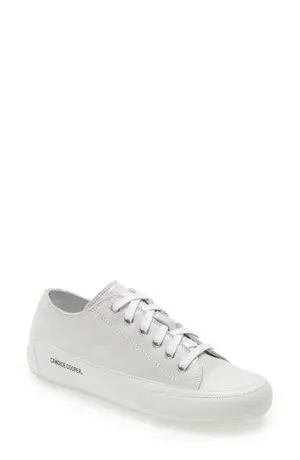 CANDICE COOPER Rock Low Top Sneaker Metallic Silver