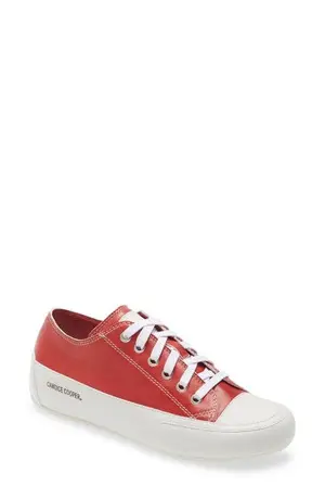 CANDICE COOPER Rock Low Top Sneaker Red