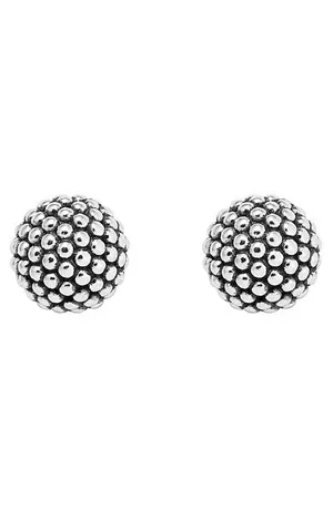 Lagos Columbus Circle Ball Stud Earrings
