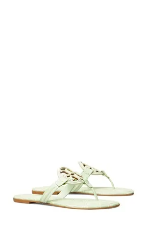 Tory Burch Miller Sandal New Ivory/ Meadow Mist