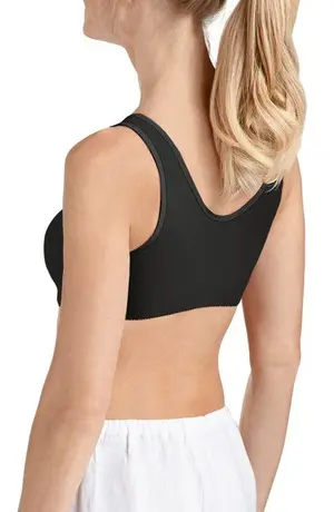 AMOENA Frances Soft Cup Leisure Bra - Black