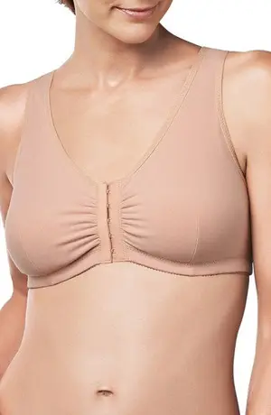 AMOENA Frances Soft Cup Cotton Leisure Bra Nude