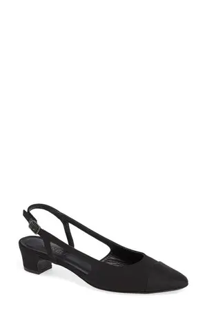 Vaneli Aliz' Slingback Pump - Black Fabric