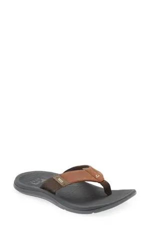 Reef Reef Santa Ana Flip Flop Grey/ Tan