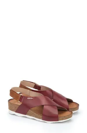 Pikolinos PIKOLINOS Mahon Platform Sandal Rubi